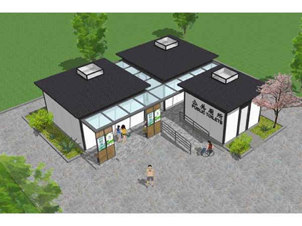 دورة مياه عامة جاهزة، 19CS | مصنع مباني جاهزة | Star-up | ETW International